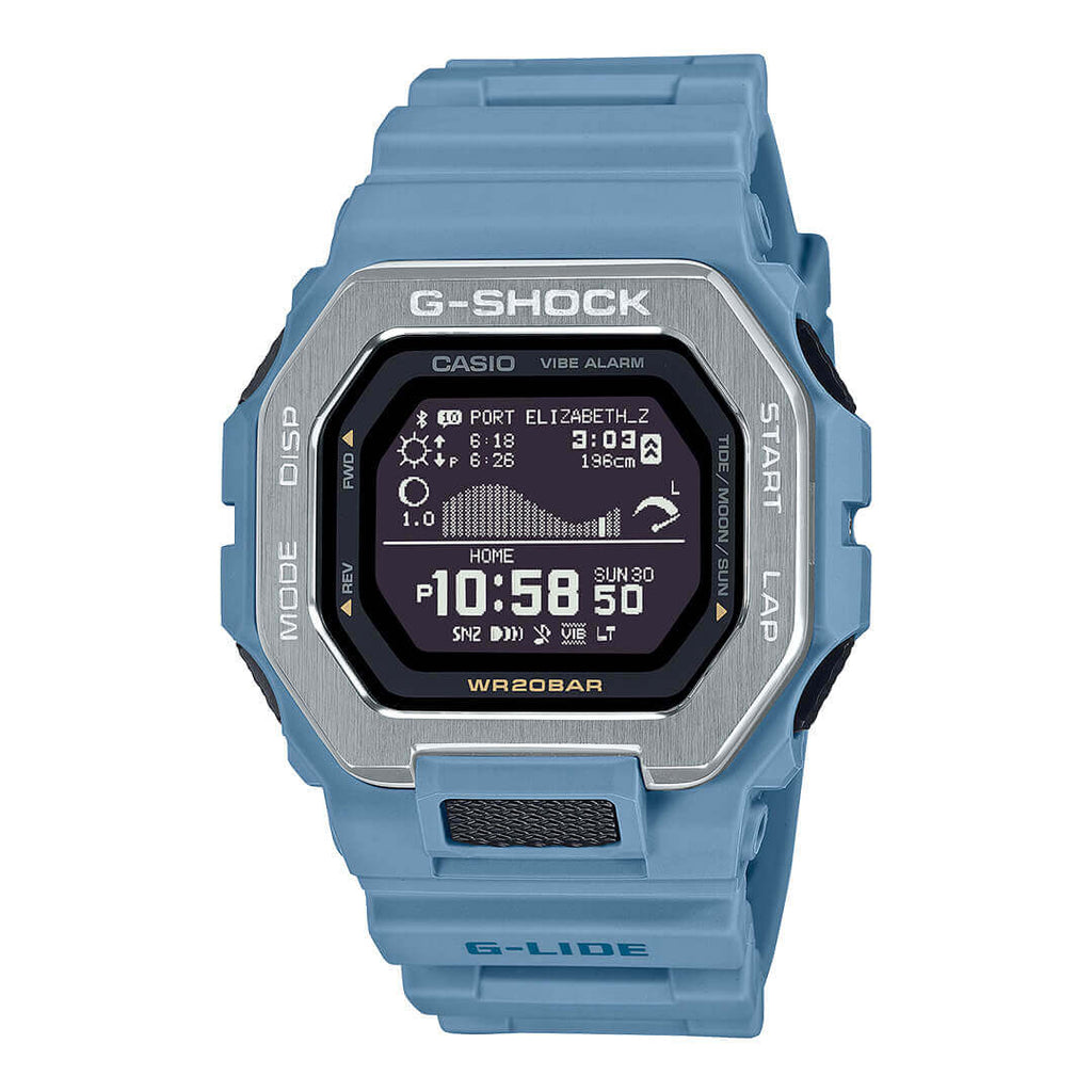 Reloj G-Shock GBX-100-2 Hombre Bluetooth Celeste – Most Perú